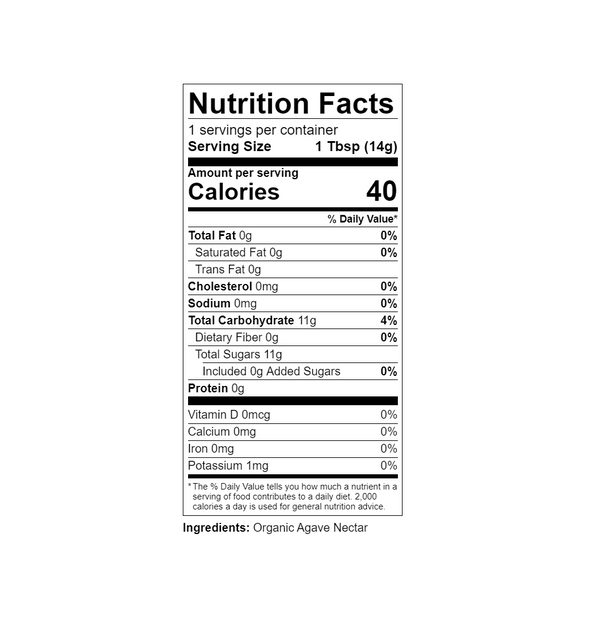 Agave Nectar – Natural Valley Foods